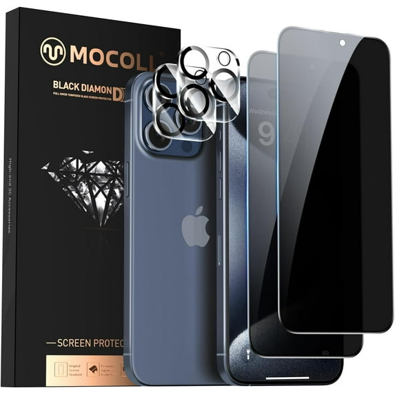 9H+ Glass [Military Grade Shatterproof & Longest Durable], 2 Packs for ...