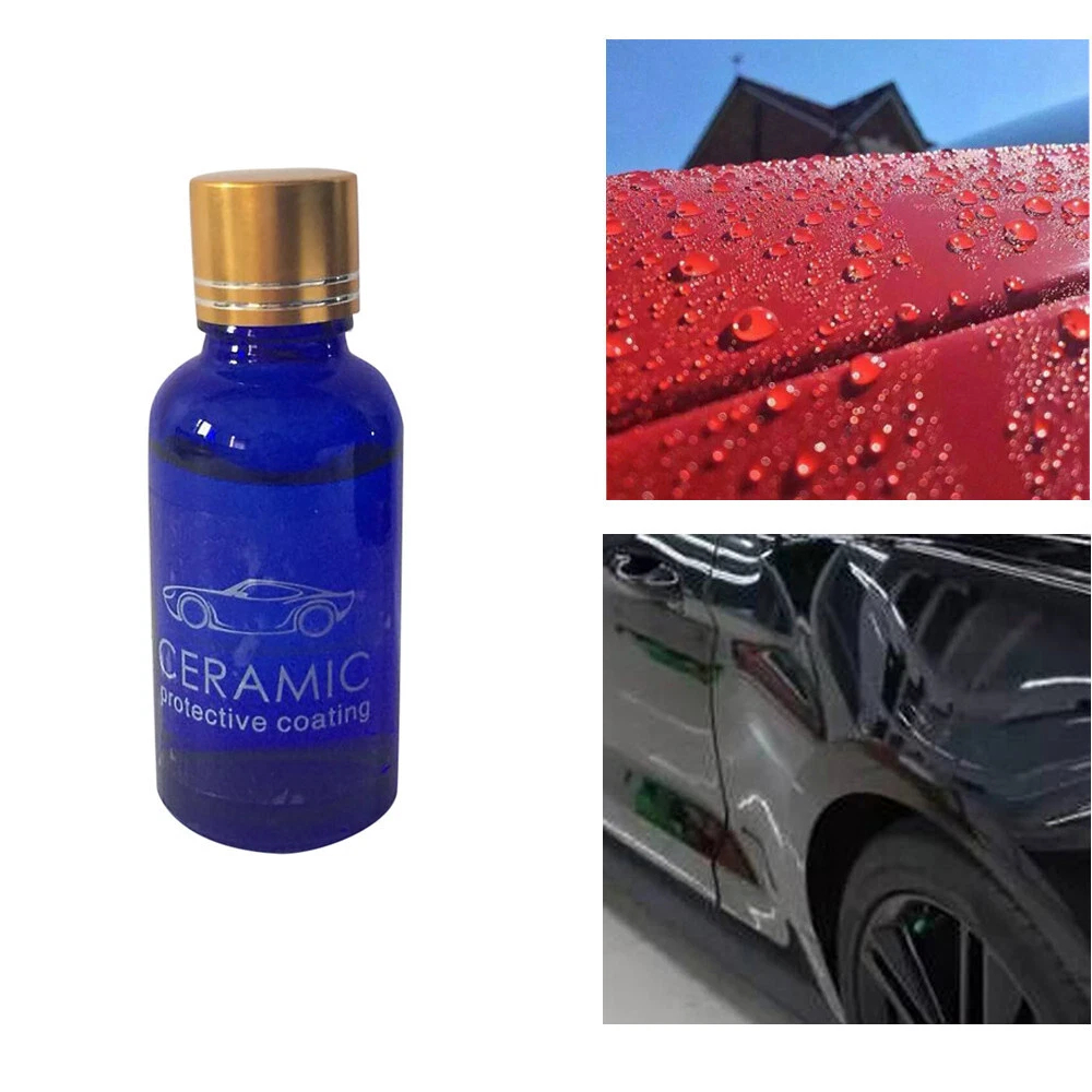 9H Liquid Ceramic Coating for Cars 30ML – Super Hydrophobic Glass Coat ...