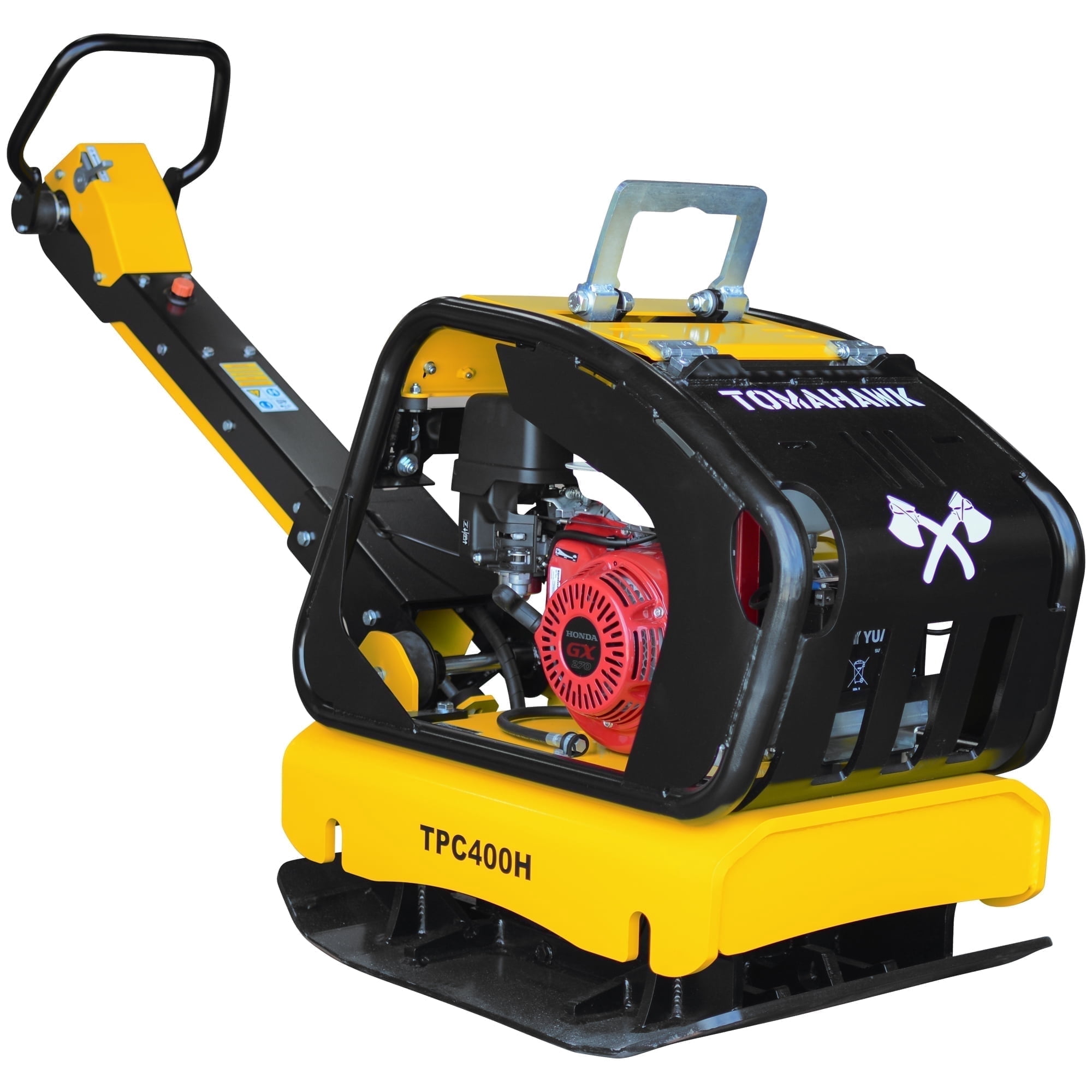 9HP Reverse Plate Compactor Honda GX270 Electric Start 11,690 lbs/ft² ...