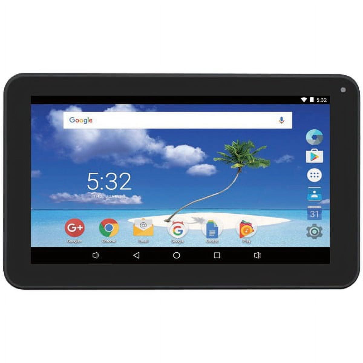 Proscan Plt9999g-k 9" Android[tm] 6.0 Quad-core Internet Tablet With ...