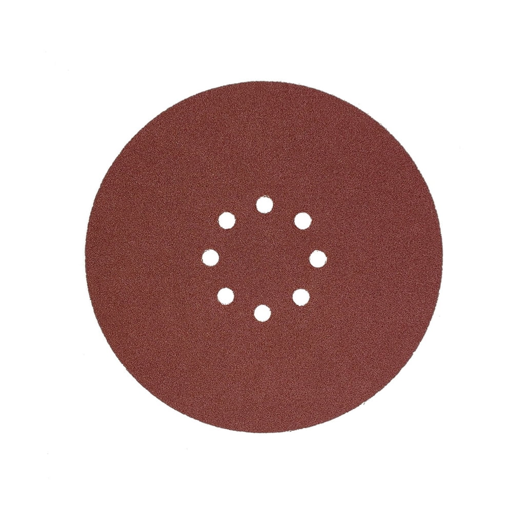 9Inch 225mm 8 Hole Sandpaper Sanding Disc With Flocking Backing For ...
