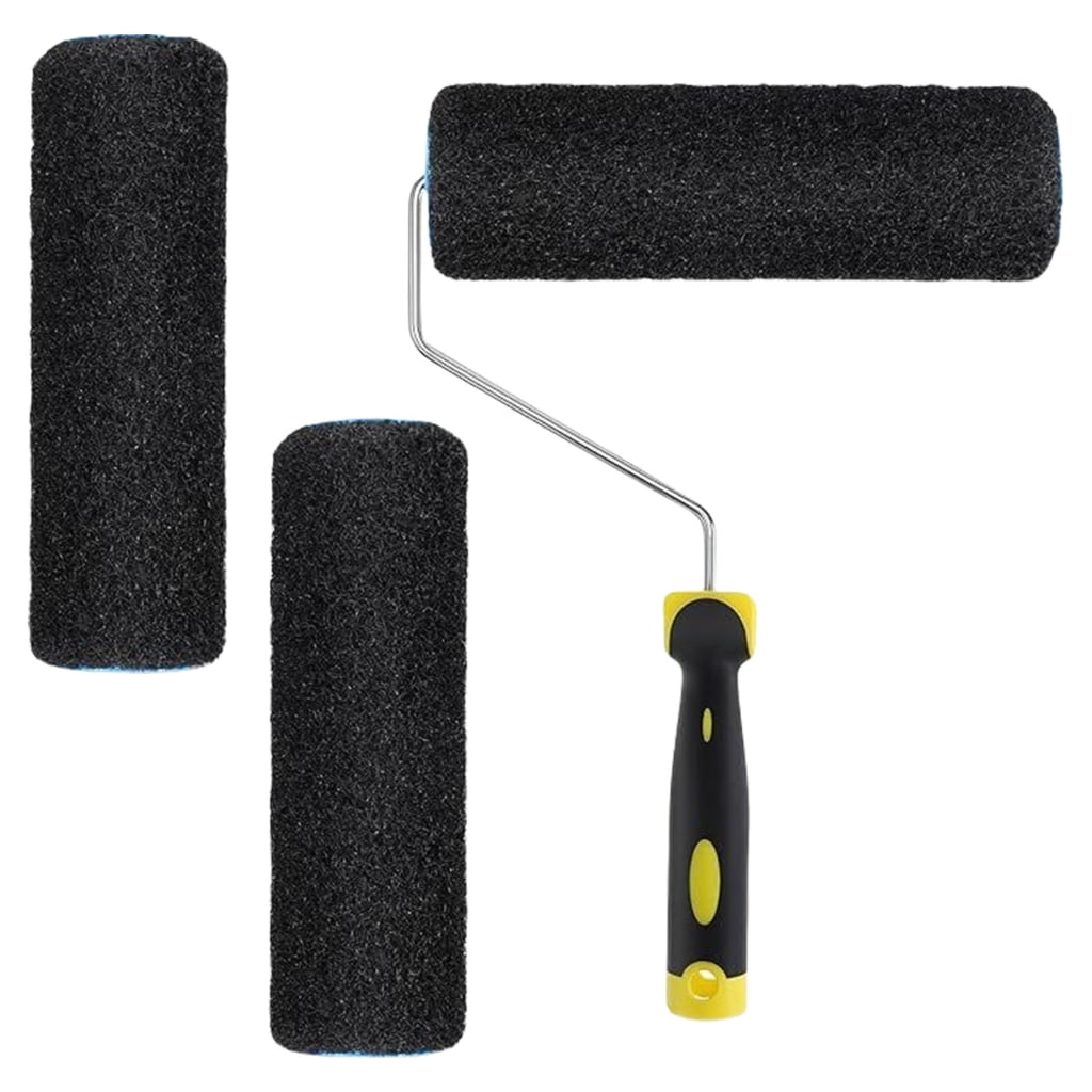 9Inch Drywall Roller Set Includes 3 Covers and Frame for Easy Painting ...
