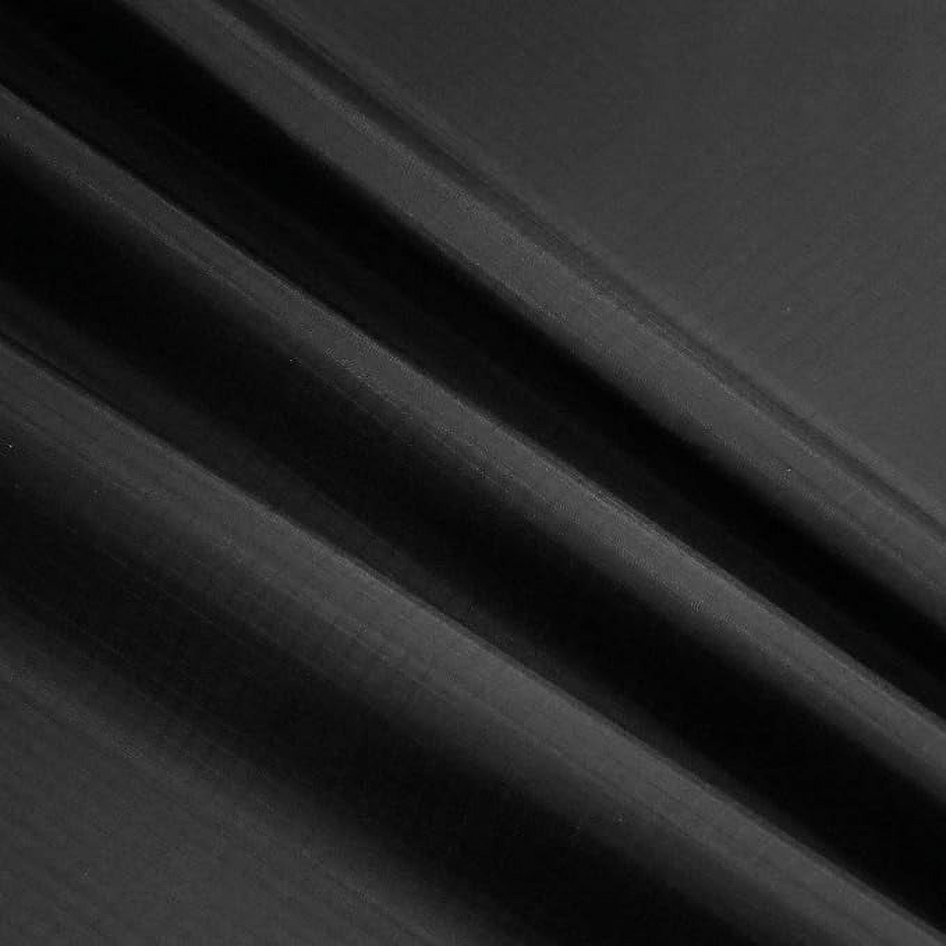 9KM DWLIFE Nylon Ripstop Fabric, Black 60x117 Inch, 40D Waterproof ...