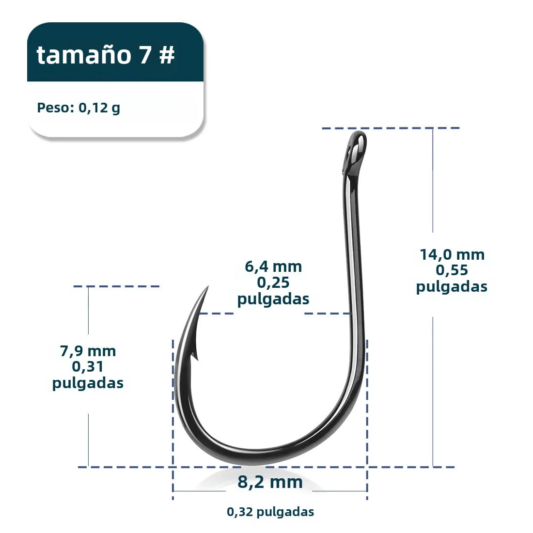 9KM Fishing Hooks 50-100 Pieces Strong Fine Point Hooks for Saltwater ...