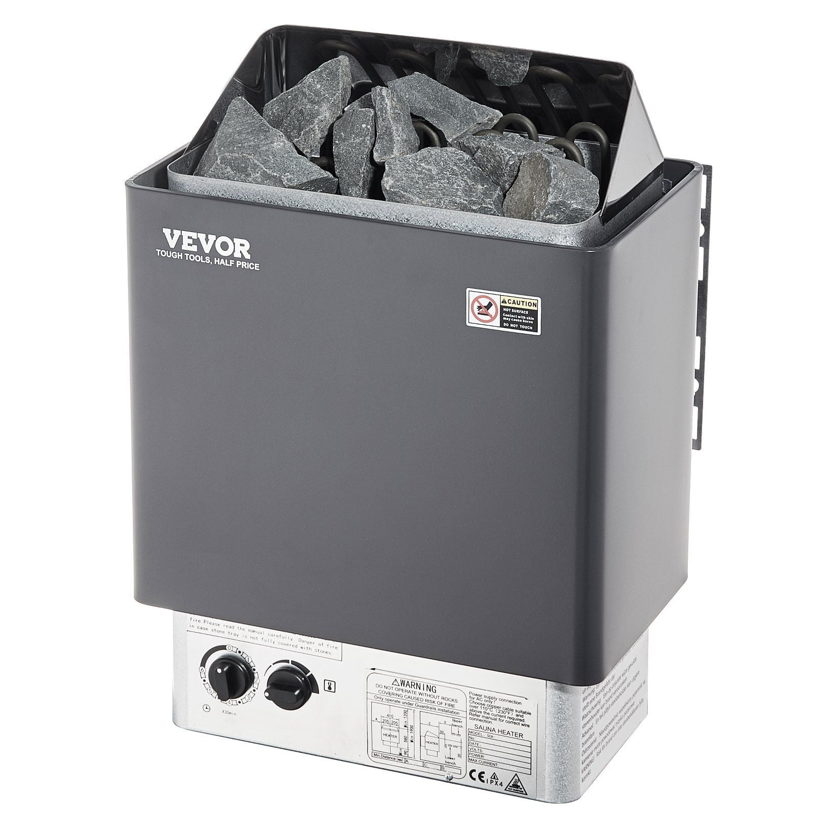 9KW Sauna Heater, Steam Bath Sauna Heater with Built-In Controls ...