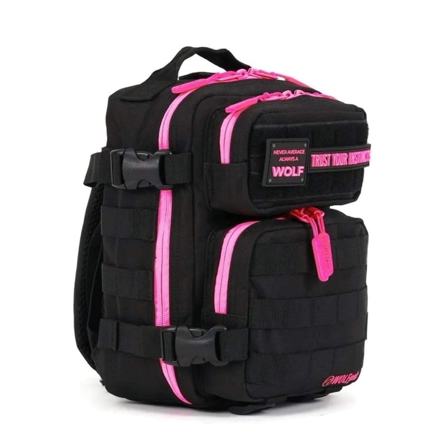 Wolfpak 9L Backpack Mini Black Neon Pink - Walmart.com