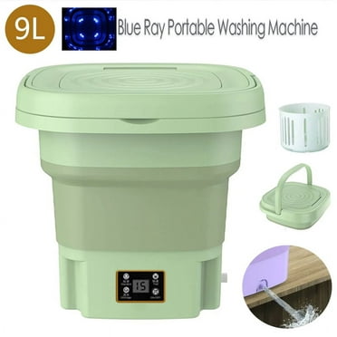 Pure Clean PUCWM33 Foldable Lightweight Mini Washing Machine, Top Load ...