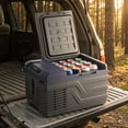 9L Portable 12V Car Refrigerator, Compressor Cooler with Bluetooth ...