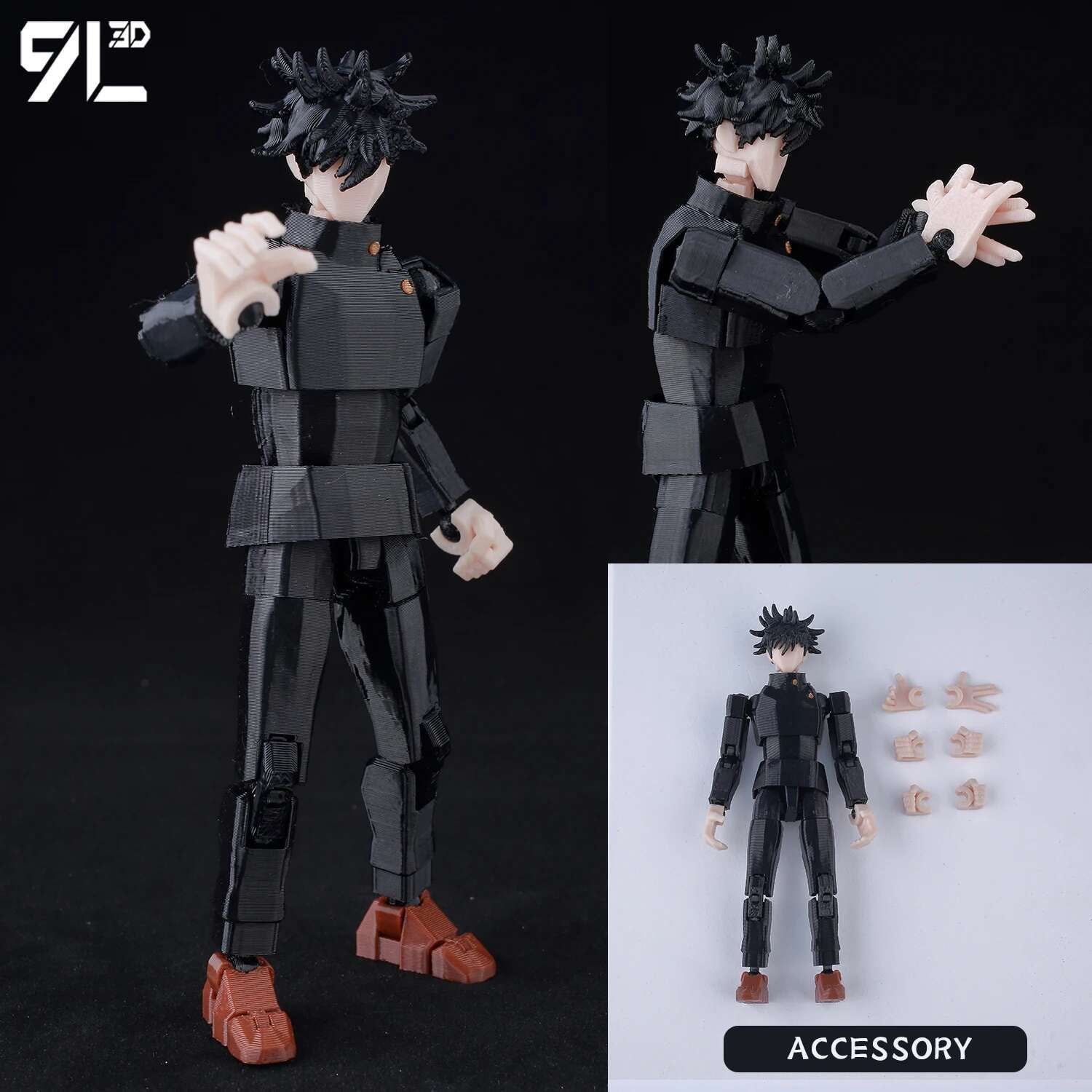 9L3D LUCKY13 Jogo Figure T13 Anime Multi-Jointed Poseabl Titan13 ...