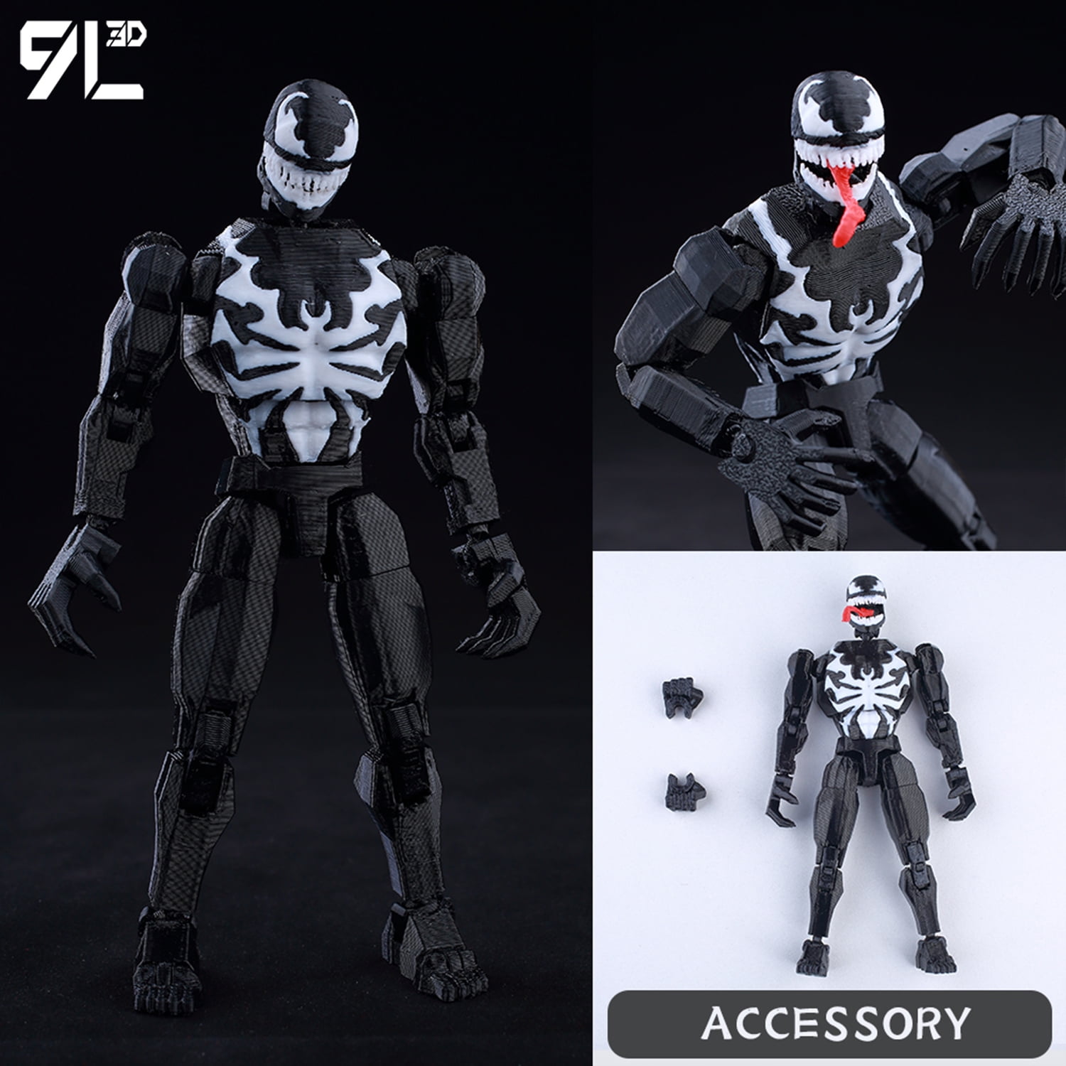 9L3D Lucky 13 Invincible Boy Action Figure, 3D Printed Anime Model ...