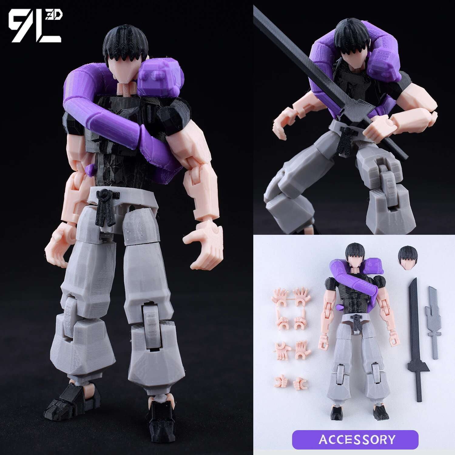 9L3D Printed Lucky Dummy 13 Jujutsu Kaisen Fushiguro Toji Anime Multi ...