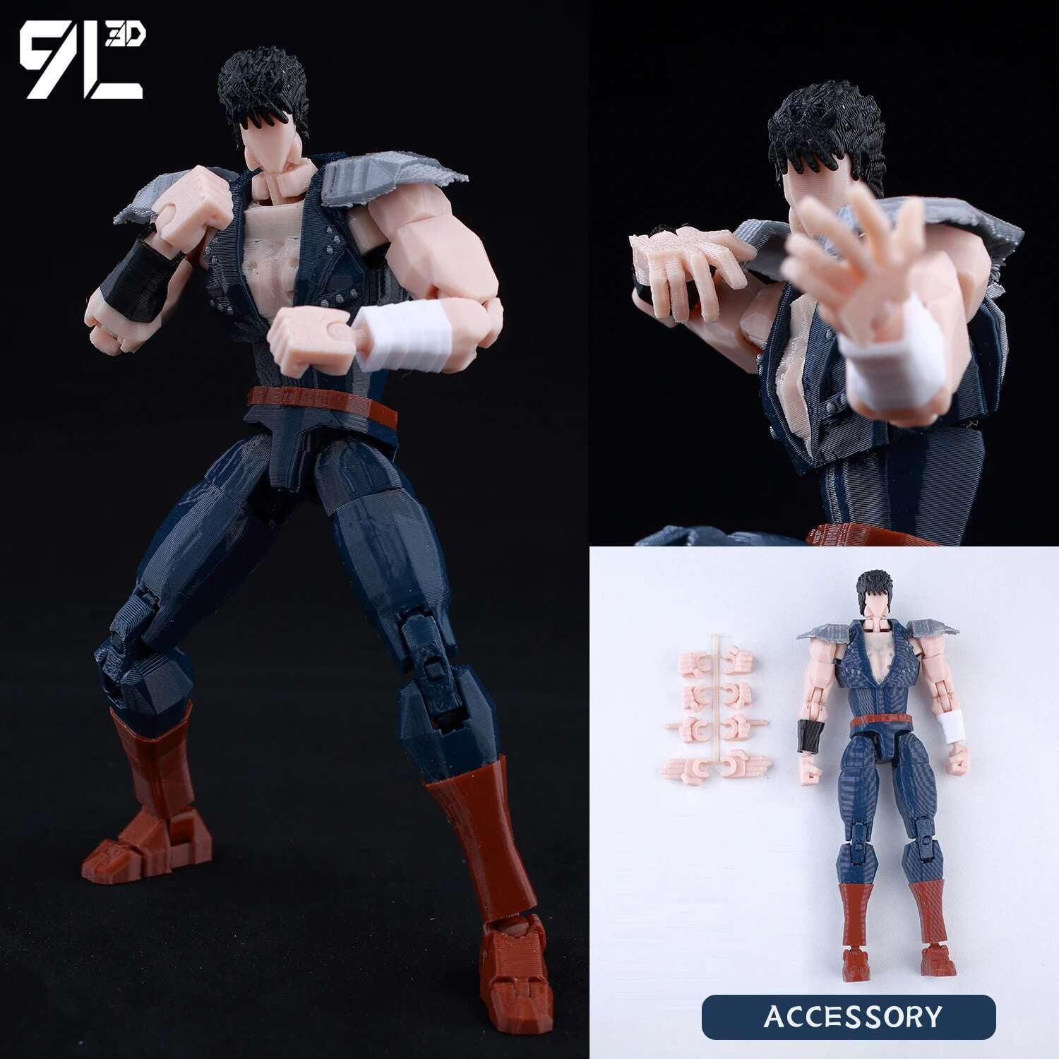 9L3D Printed Superheroes Invincible 2.0 Anime Multi-Jointed Shapeshift ...