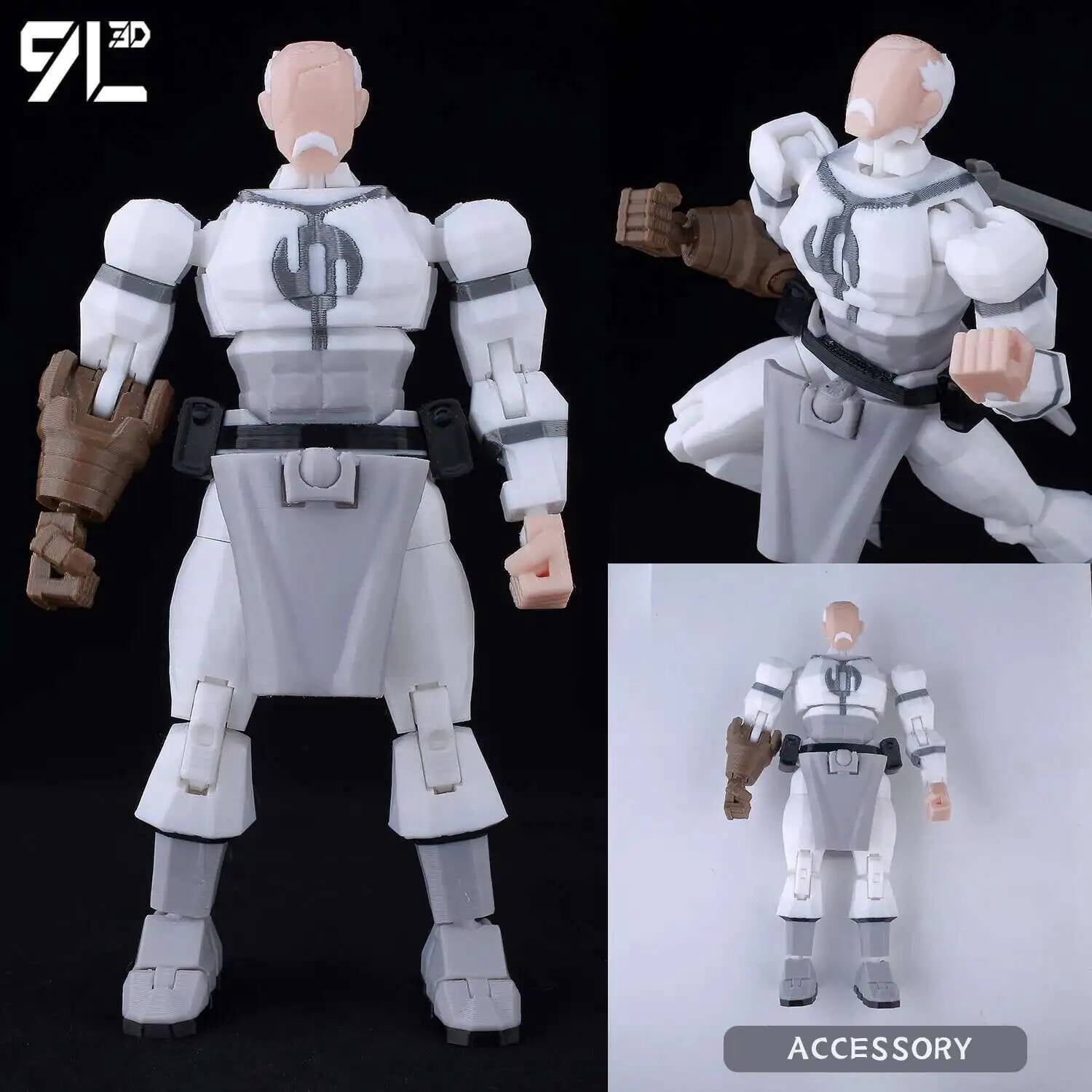 9L3D Printed Superheroes Invincible 2.0 Anime Multi-Jointed Shapeshift ...