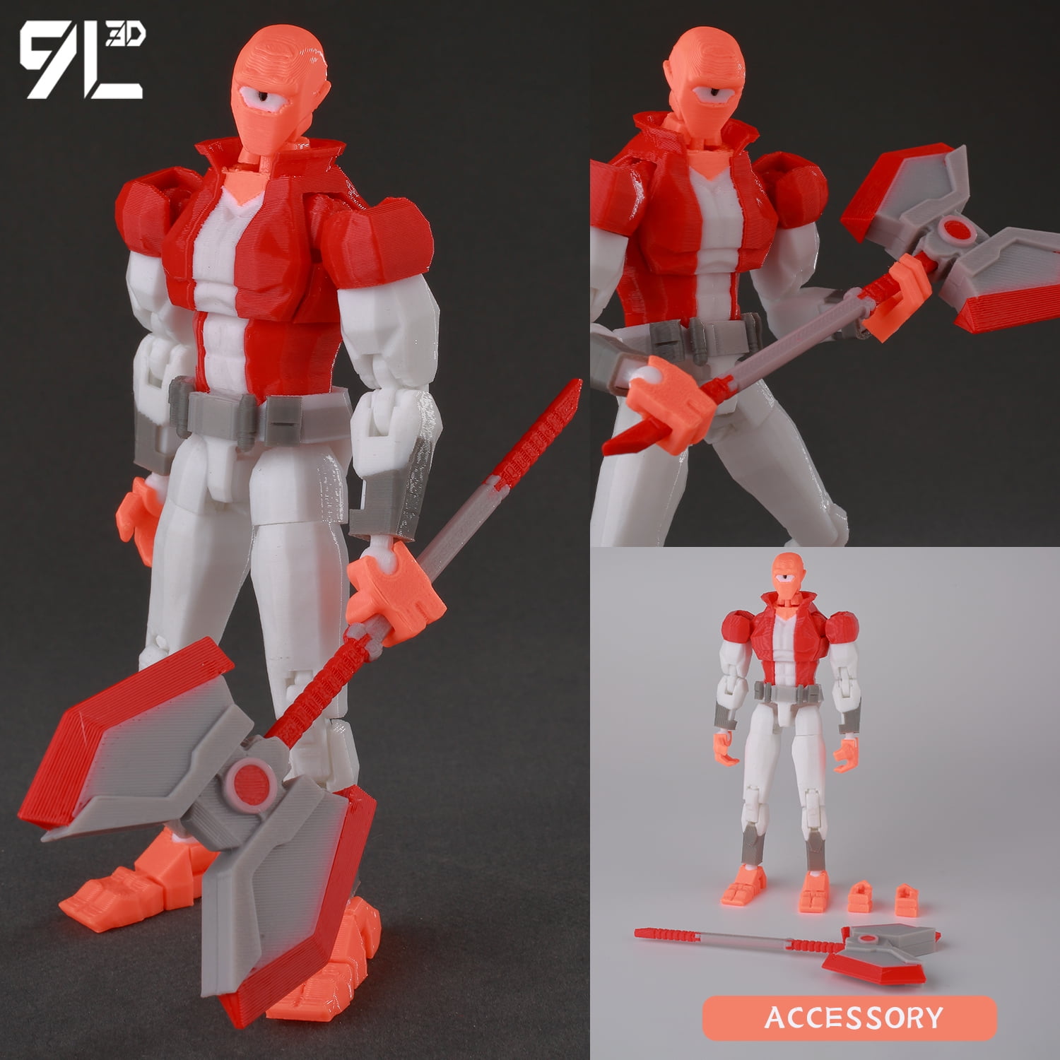 9L3D T13 Invincible Boy Action Figure Creative Gift for Anime Fans ...