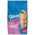 9Lives Kitten Essentials Chicken & Ocean Fish Dry Cat Food, 2.5lb Bag ...