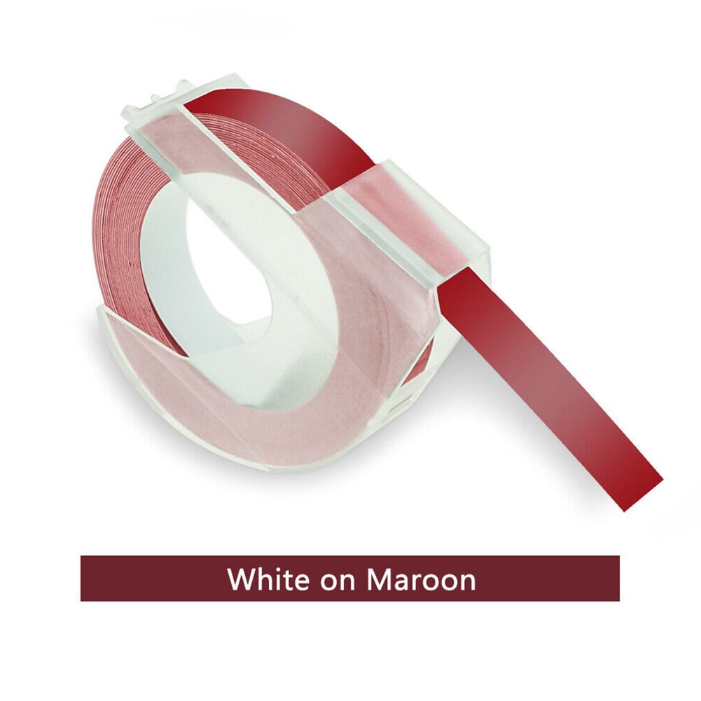 9MM 3D Embossed Label Tape Manual Label Printer for Dymo Manual Label ...