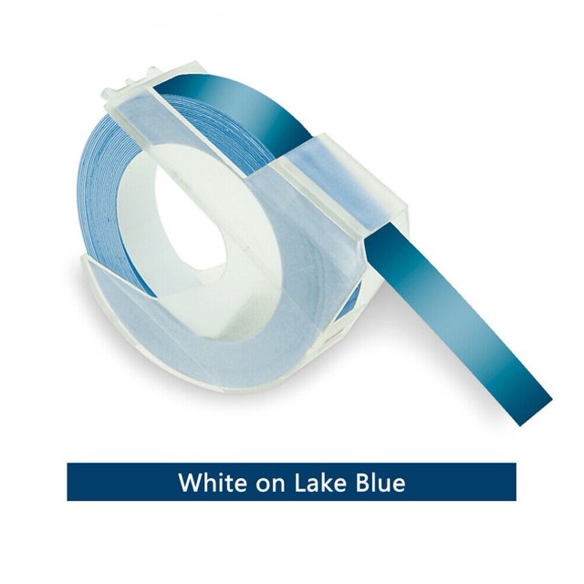 9MM 3D Embossed Label Tape Manual Label Printer for Manual Label Makers ...