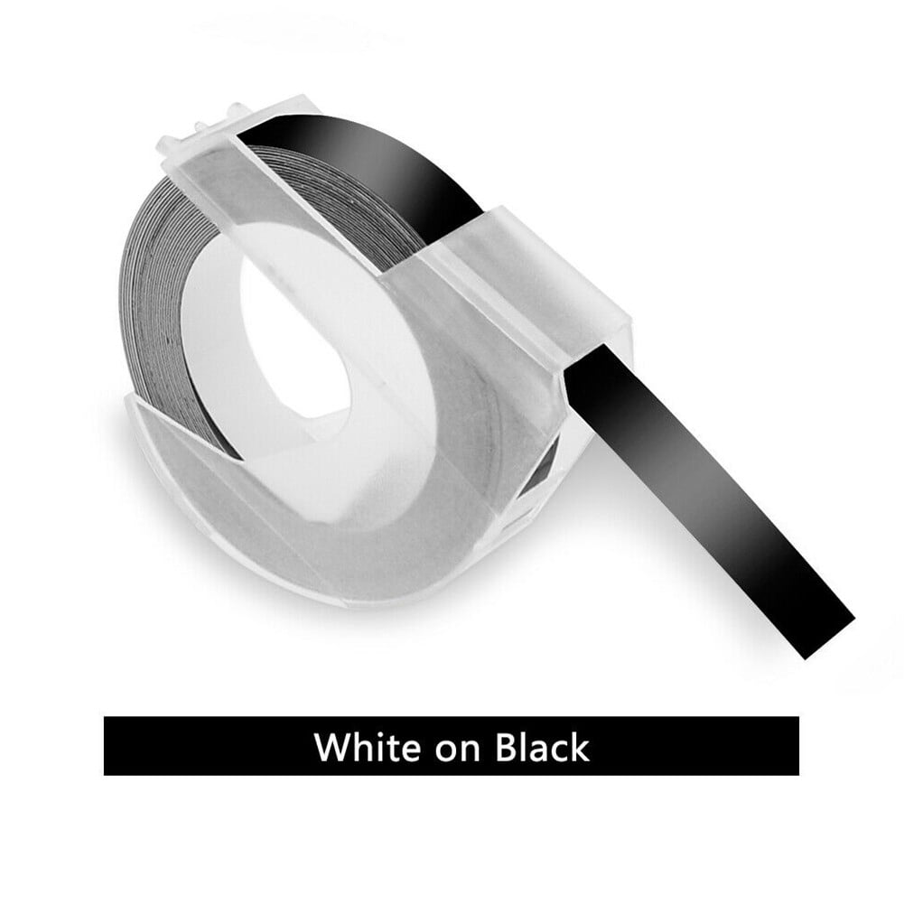 9MM 3D Embossed Label Tape Manual Label Printer for Manual Label Makers ...