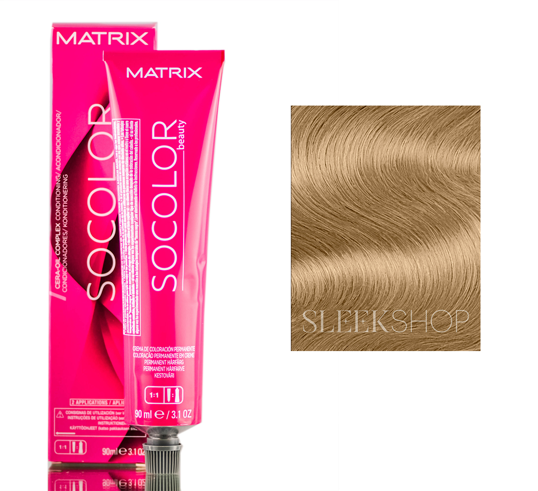 {9N - Very Light Blonde Natural} Matrix SoColor Beauty Permanent Cream ...