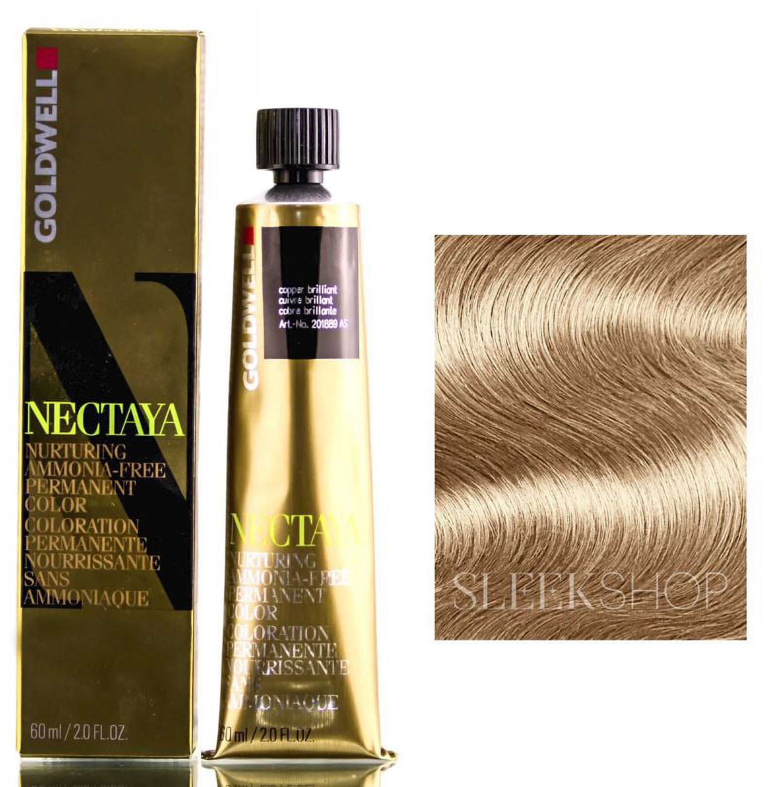 9NBP Very Light Blonde Reflection Opal , Goldwell Nectaya Ammonia-Free ...