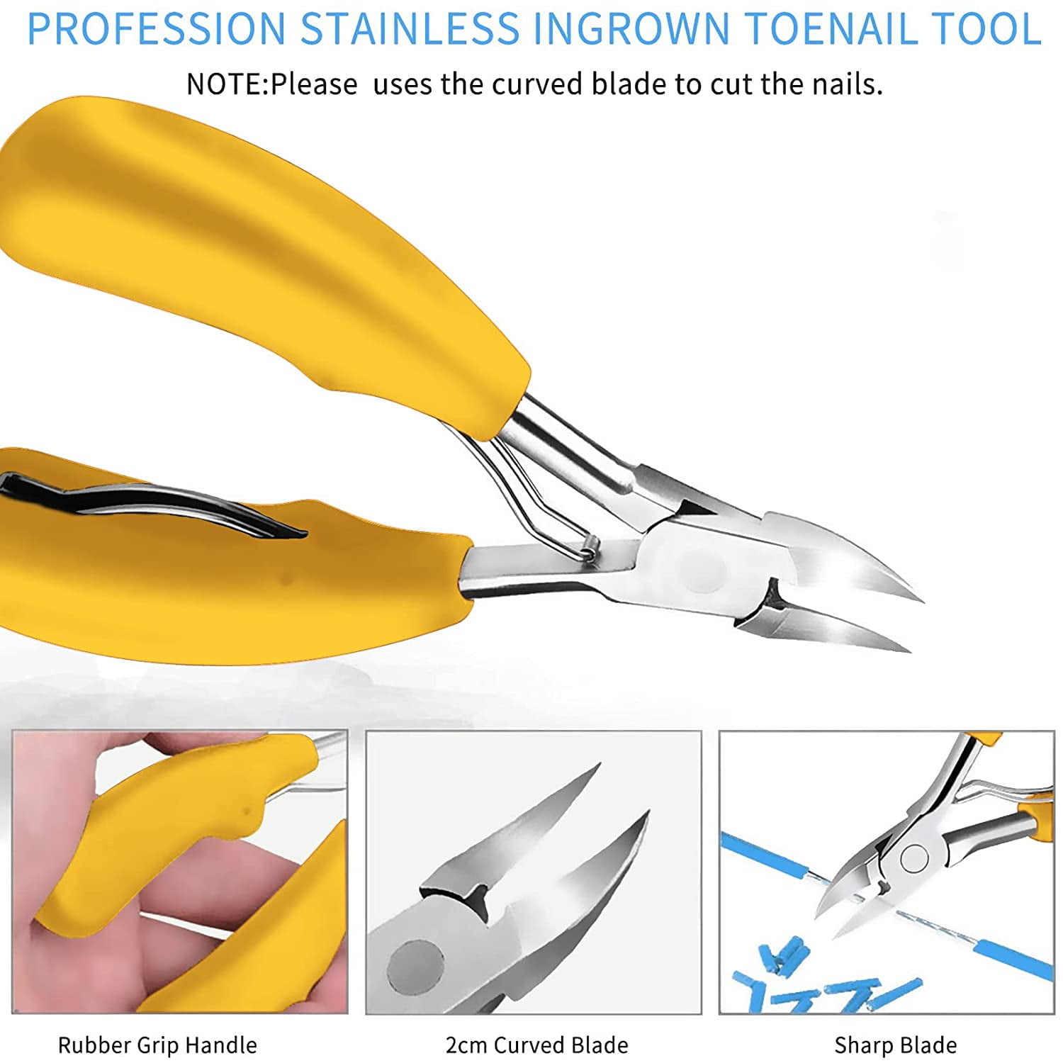 9PACK Toenail Clippers Ingrown Toenail Tool Ingrown Toenail Tool Kit ...