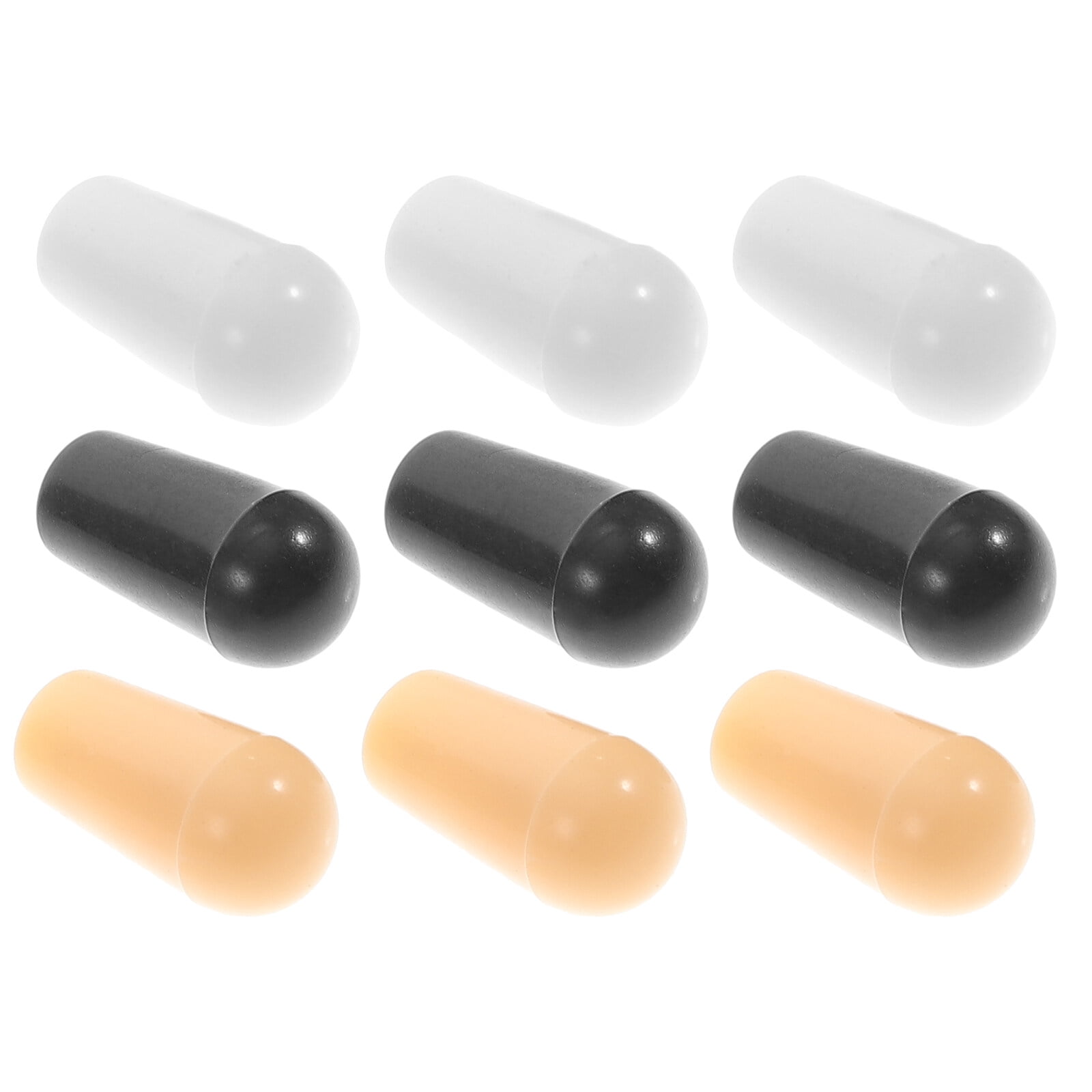 9PCS Electric Guitar Toggle Tip Knob 3 Way Tip Accessories - Walmart.com