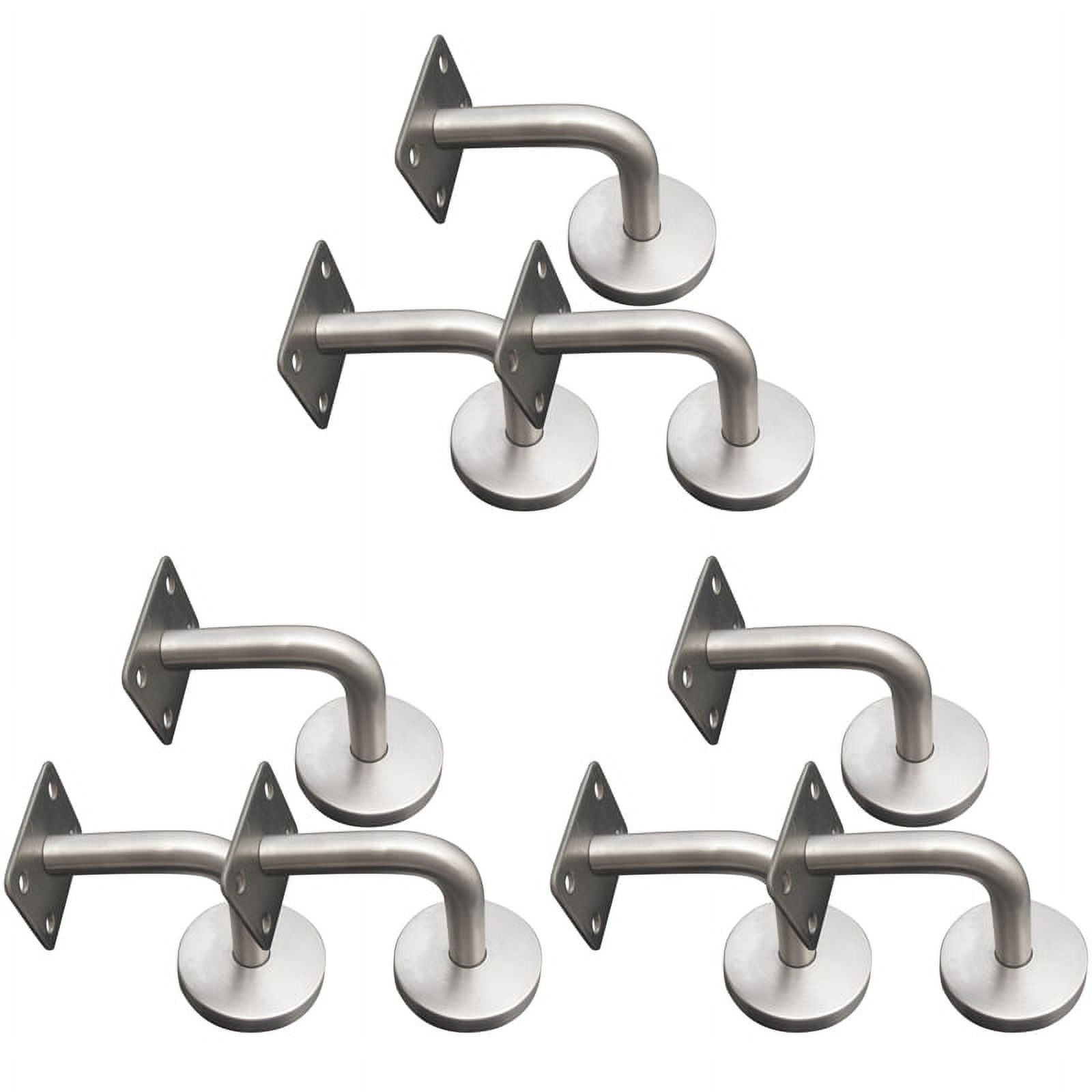 9PCS Elegant Replacement Handrail Bannister Stair Rail Supports ...