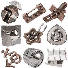 Metal Brain Puzzles