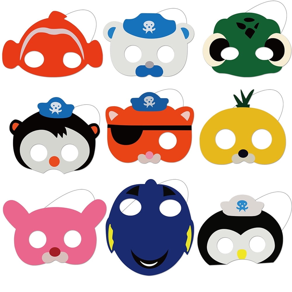 9PCS Octonauts Themed Party Glasses Supplies Decoration, Fun Kids Party ...