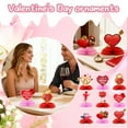 9PCS Valentine’s Day Heart Honeycomb Decorations, Romantic Paper ...