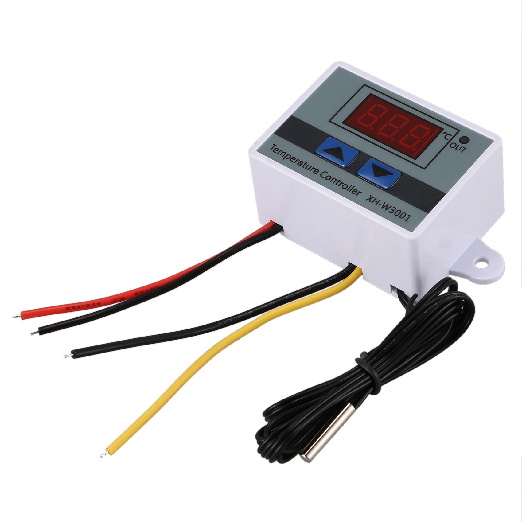 9pcs 220v 10a Digital Led Temperature Controller Thermostat Control Switch Probe 9 X 220v Led