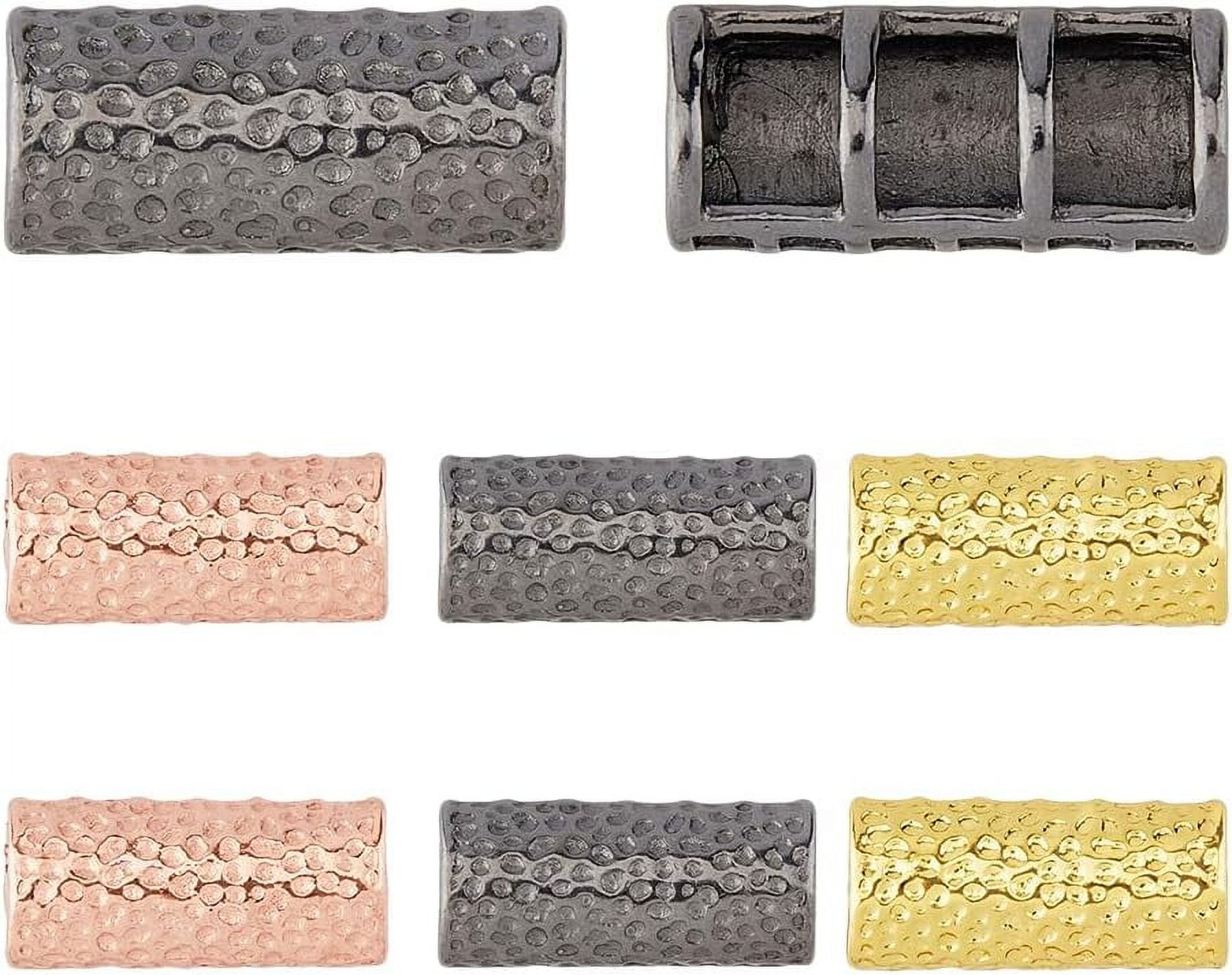 9Pcs 3 Colors Watch Band Adapter 18mm Connectors Beaded Watch Bands ...