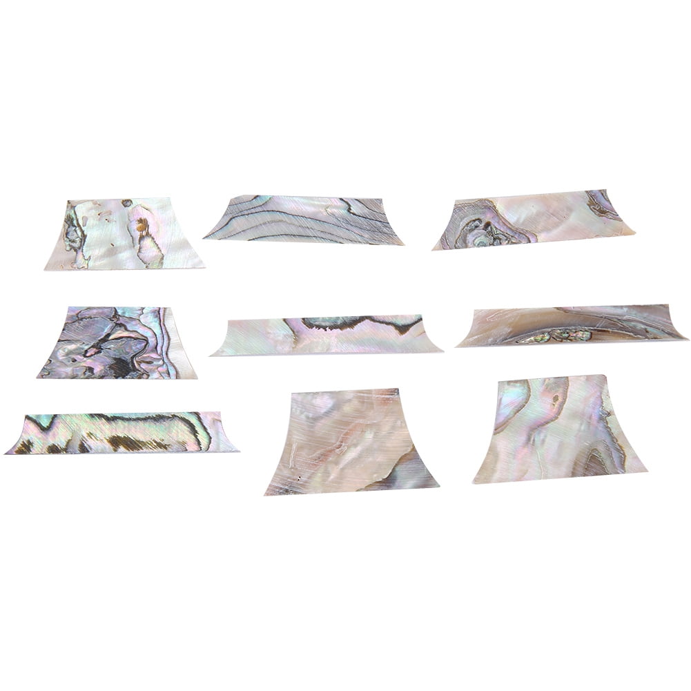 9Pcs Abalone Shell Guitar Decoration Block Fretboard Fingerboard Inlay ...