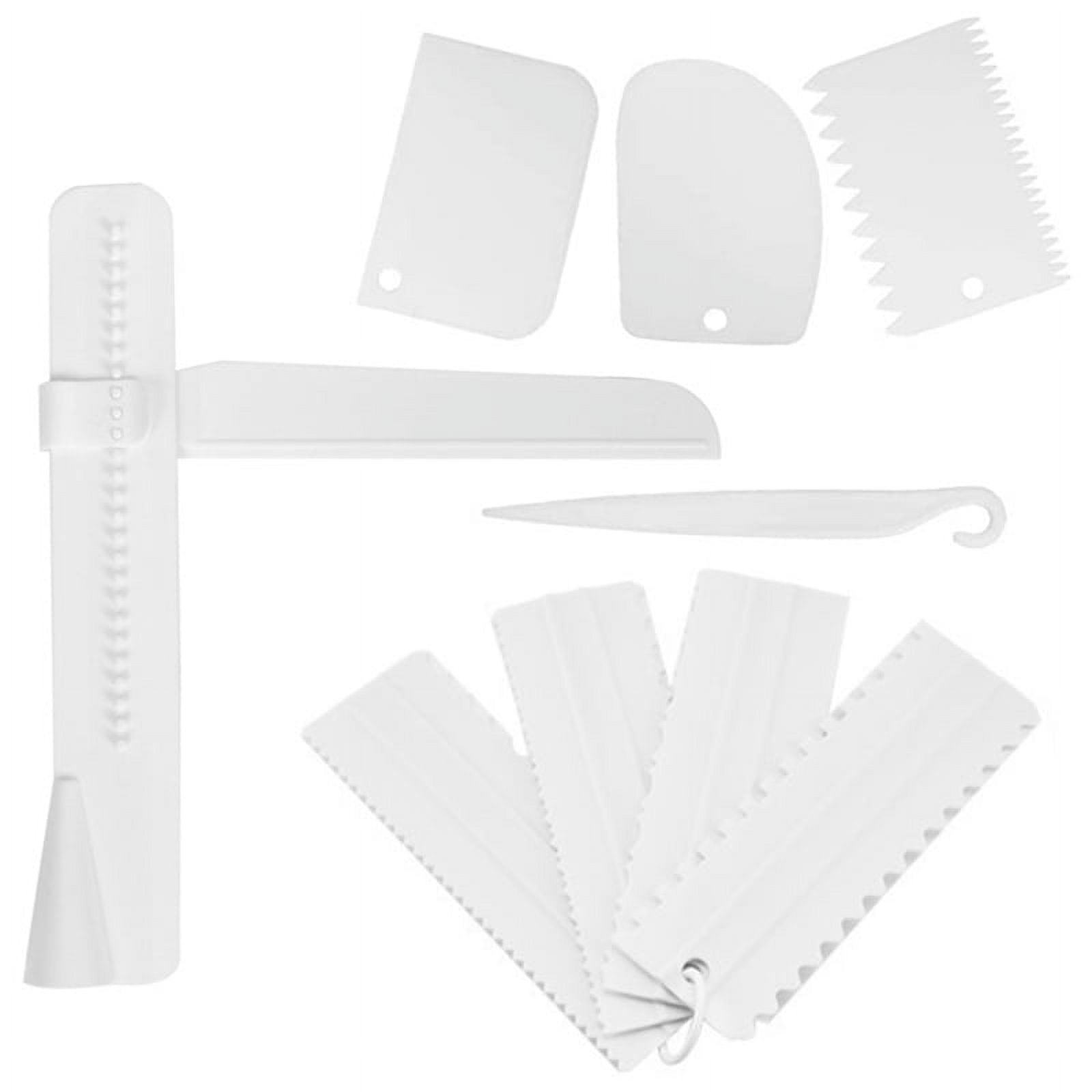 9Pcs Cake ,Cake Smoother, Adjustable DIY Baking Decorating Tools for ...