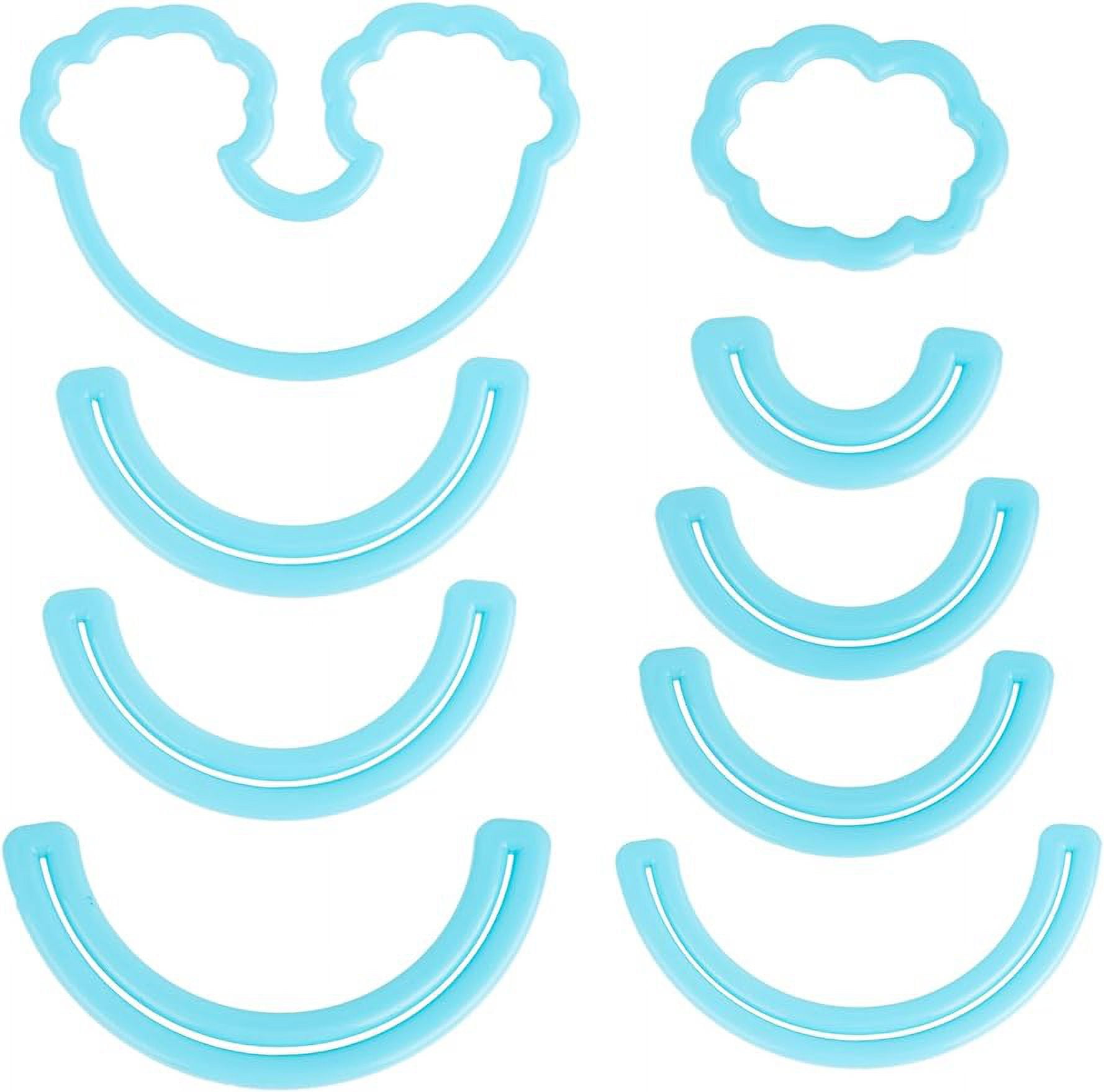 9Pcs Clay Cutters Set Rainbow Cloud Cutter Polymer Clay Cutting Tools ...