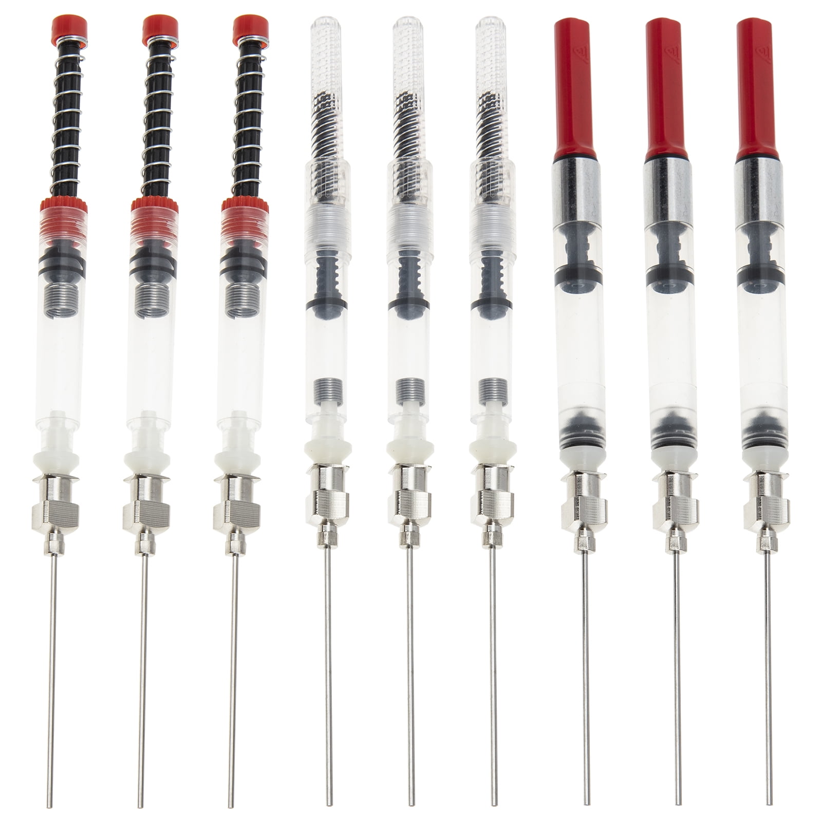 9Pcs Fountain Pen Ink Absorber Pen Ink Refill Tube Ink Absorbing Tool ...