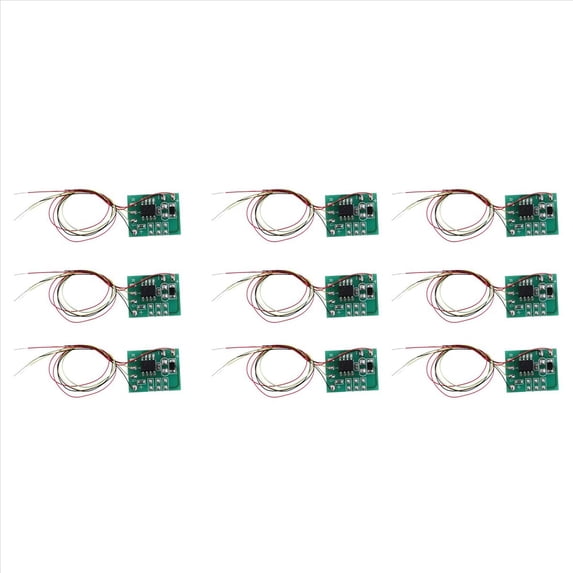 9Pcs HO N Scale Model Electric Circuit Board Traffic Light Signal Model ...