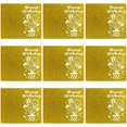 9Pcs Happy Birthday Cards, Shining Gold Card Assortment for Boys and ...