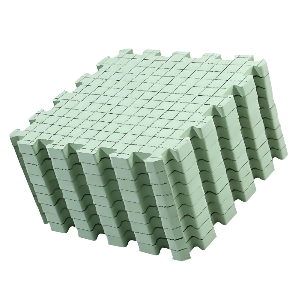 9Pcs Knitting Blocking Board 12x12Inch Gridded Knit Blocking Foam Pad ...
