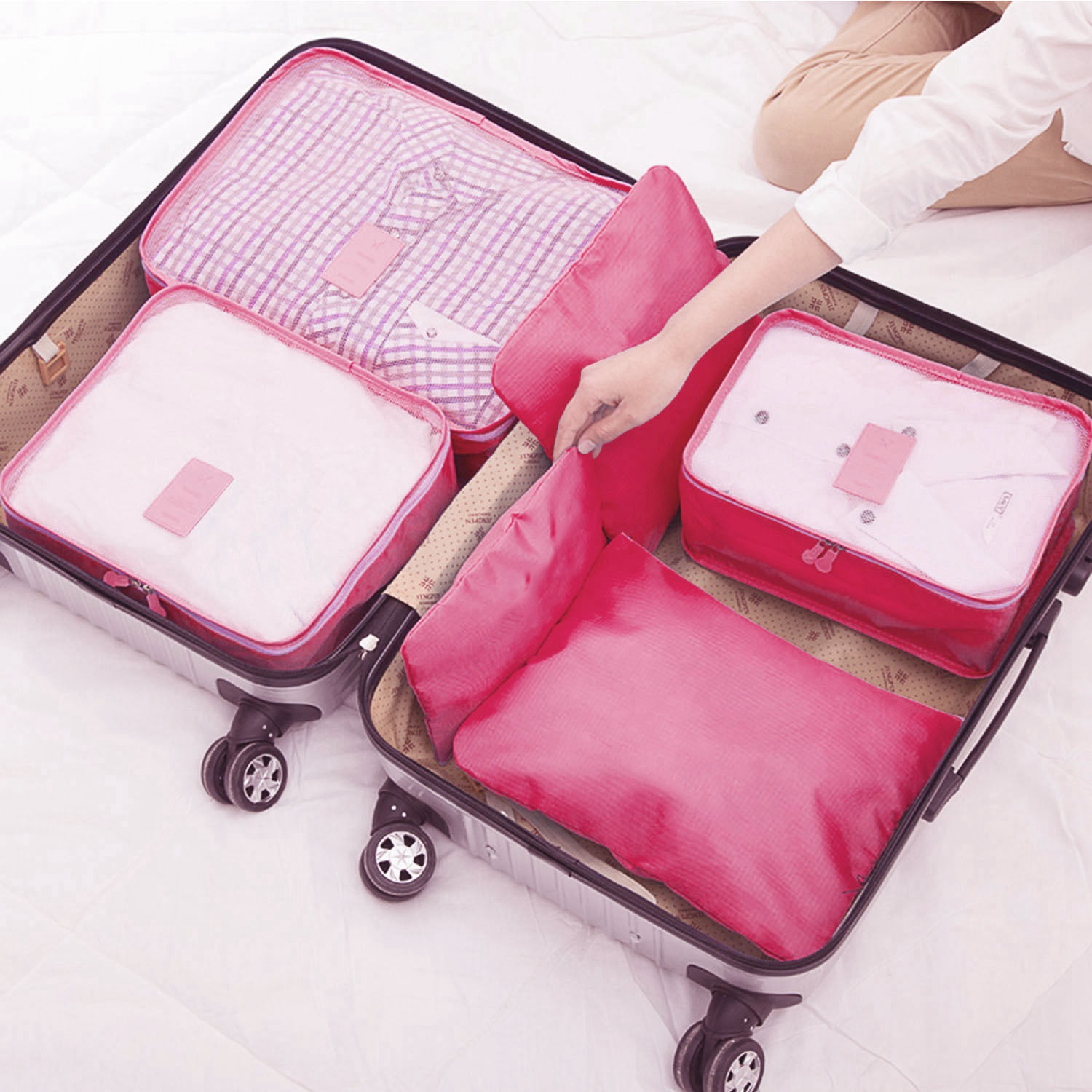 9Pcs Packing Cubes for Travel Luggage Organiser Bag, iMounTEK ...