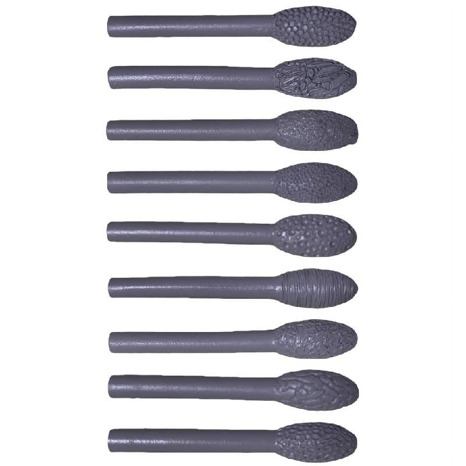 9Pieces Pottery Modelling Sticks Pottery Clay Texture Tool Oval Shape ...