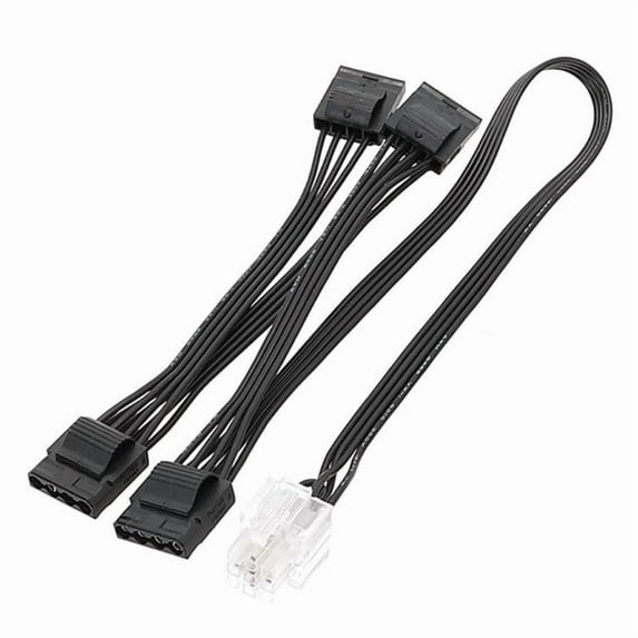 9Pin to 4P IDE Molex 4Pin D Type X3 X4 GPU PCIe Power Cable For Super ...