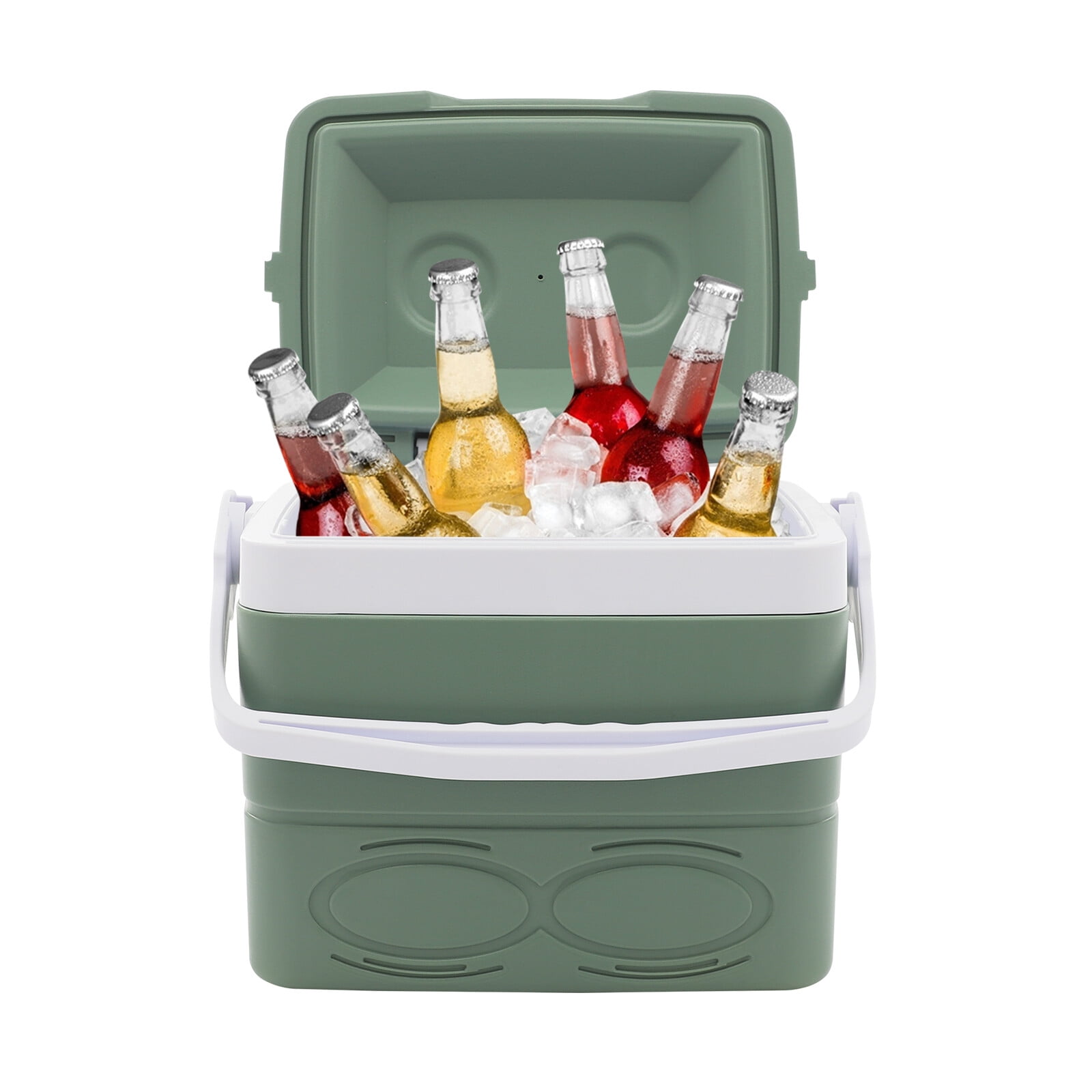 9Qt Insulated Ice Chest Box Portable Ice Chest Hard Cooler Box ...