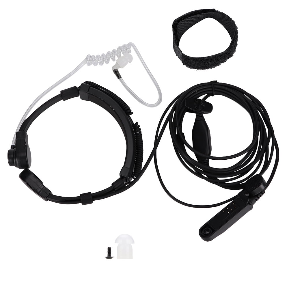 9RPLUS Retractable Throat Control Mic Earphone for UV 9R BF 9700 BF A58 ...