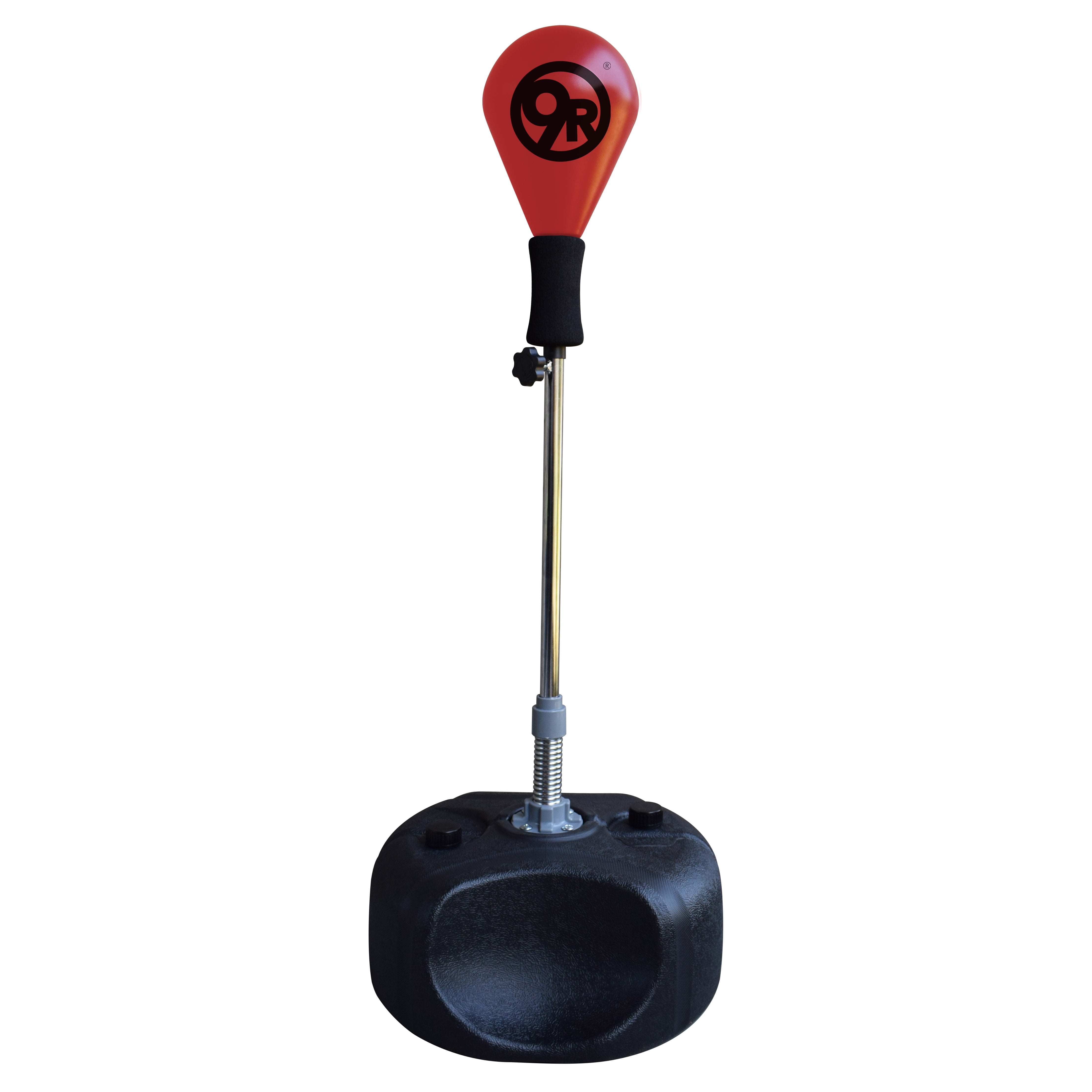 9Round Adjustable Reflex Punching Bag 63 Inch Black Freestanding Boxing ...