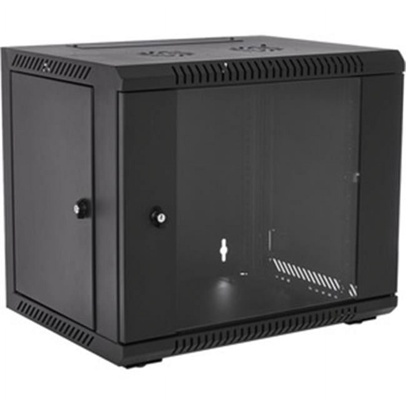 9U Wall Mount Glass Door Enclosure - Walmart.com