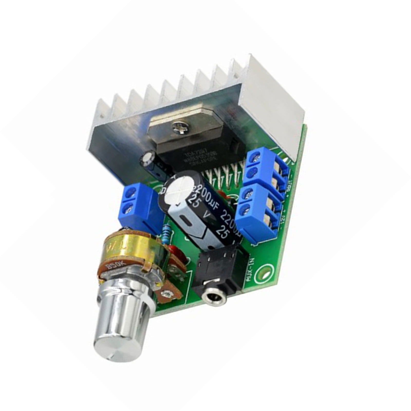 9V-15V 15W+15W Sound Amplifier Board Low Noise Double Channel Digital ...