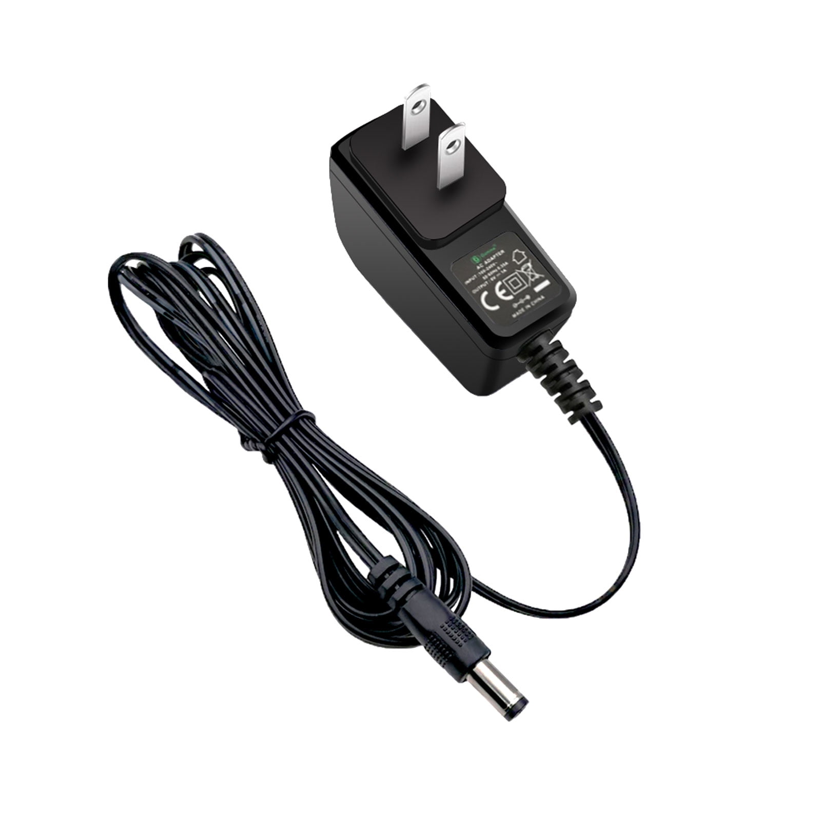 69 Gonine 9V 500mA 0.5A Power Adapter, Center Negative DC Cable Charger ...
