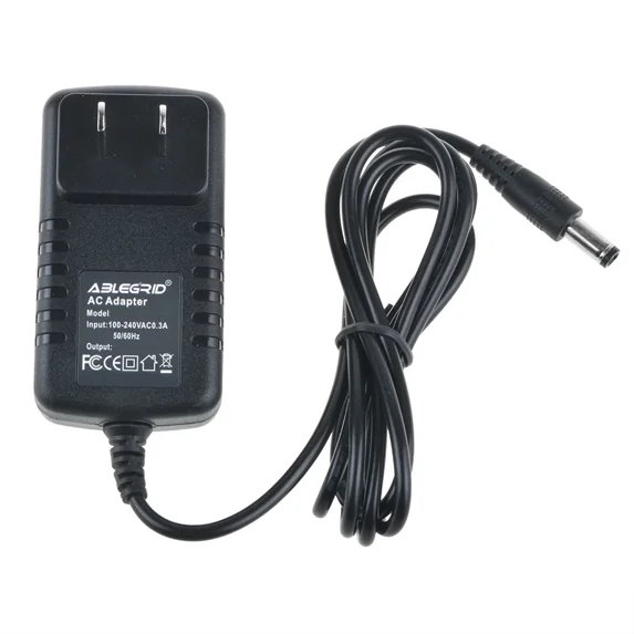 9V Ac Dc Adapter For Singing Machine Sml-640 Power Supply Cord Cable ...