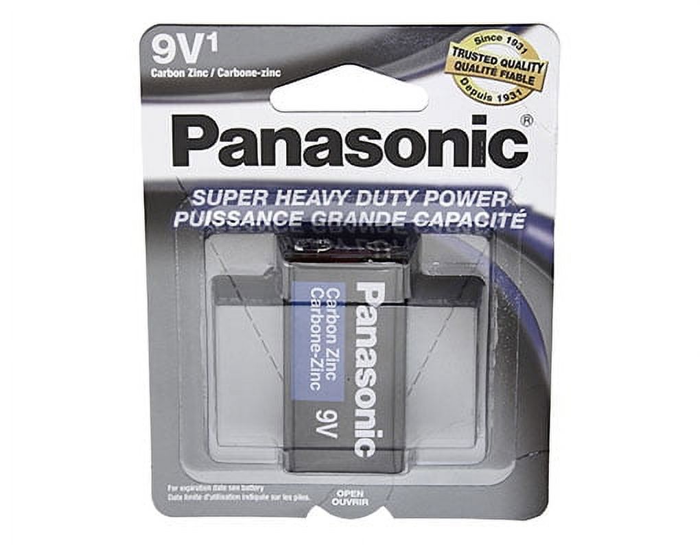 9V Panasonic Battery 1/pk. - Walmart Business Supplies